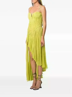 NORINA ST Alice Ruched Asymmetric Maxi Dress