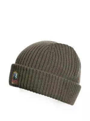 PARAJUMPERS Ribbed-knit Beanie Hat - Green