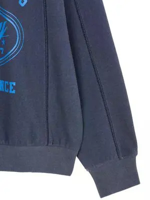 STUDIO TOMBOY Stitch-detail Logo-print Sweater