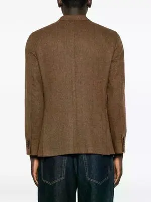 Boglioli Herringbone Wool Blazer