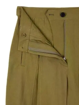 STUDIO TOMBOY Pleated Wide-leg Trousers
