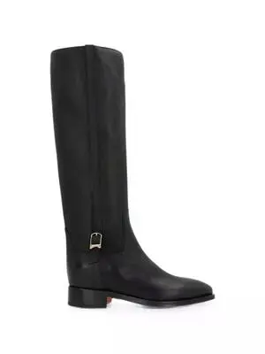 Santoni Buckle-detail Knee-high Boots