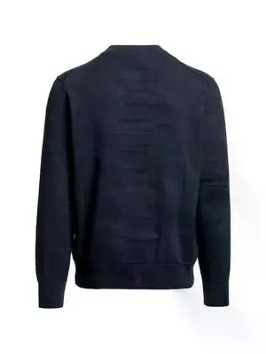 PARAJUMPERS Basic Braw Logo-patch Knit Pullover