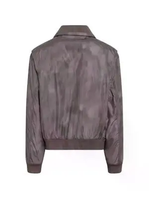 MAISON MARGIELA Zip-up Ribbed-trim Jacket