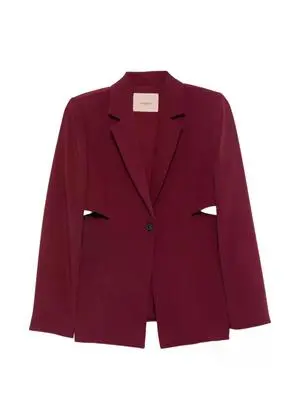 TWINSET Cut-out Single-breasted Blazer