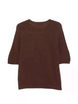 LUISA CERANO Patch-pocket Raglan-sleeve Sweater