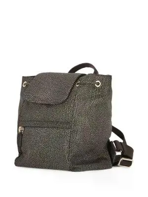 Borbonese Eyelet-embellished Drawstring Backpack