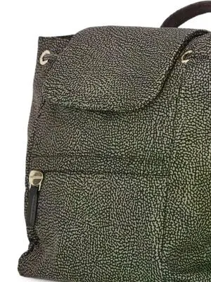 Borbonese Eyelet-embellished Drawstring Backpack
