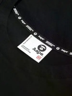 AAPE BY *A BATHING APE Moonface Rabbit-embroidered T-shirt