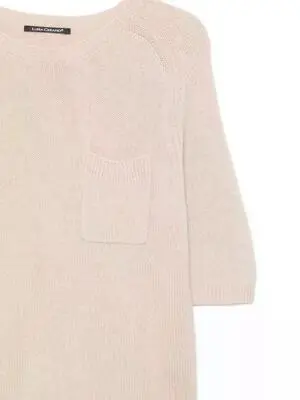 LUISA CERANO Chest-pocket Short-sleeve Sweater
