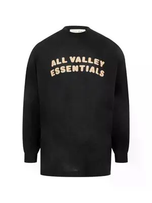 Fear Of God Sport Mesh Merch Long Sleeve T-shirt - Black