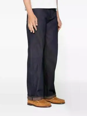 Naked & Famous Denim Strong Guy Chocolate Milk Jeans - Blue