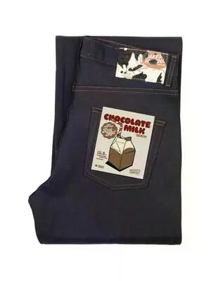 Naked & Famous Denim Straight Leg Jeans For Men