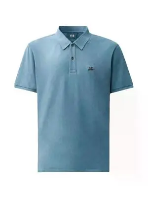 C.P. COMPANY Stretch Piquet Short-sleeve Polo