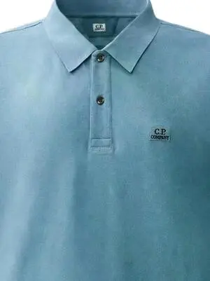 C.P. COMPANY Stretch Piquet Short-sleeve Polo