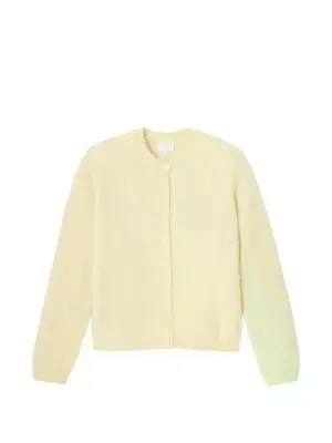 A.p.c. Crew-neck Cardigan - Yellow