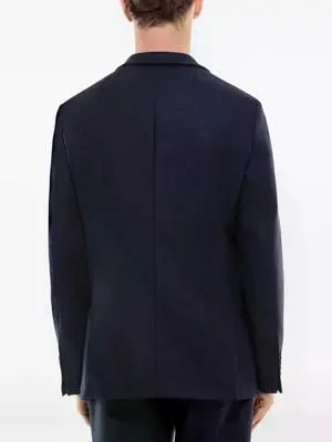 FURSAC Herringbone-pattern Wool Blazer