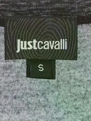 Just Cavalli Graphic-print T-shirt - Black