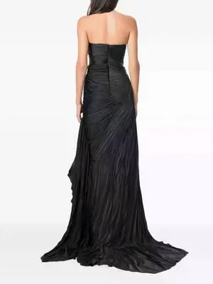 NORINA ST Viva Ruched Strapless Gown