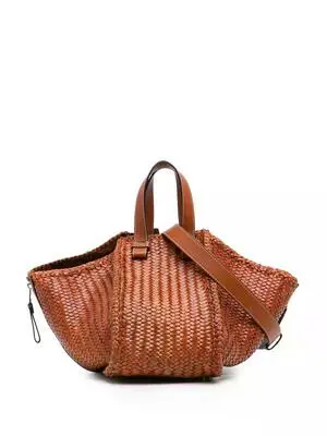 Loewe Medium Woven Calfskin Hammock Satchel