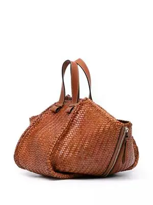 Loewe Medium Woven Calfskin Hammock Satchel