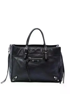 Balenciaga Papier A6 Zip Around Satchel