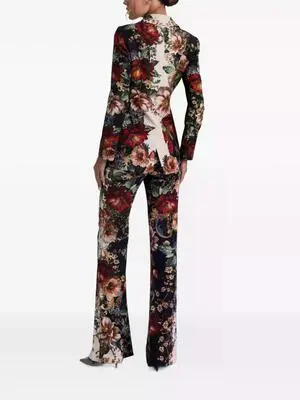 Alice + Olivia Breann Floral-print Blazer