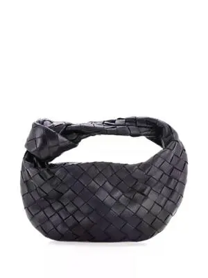 Bottega Veneta Intrecciato Nappa Mini Hobo Bag - Black