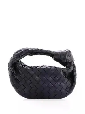 Bottega Veneta Bv Jodie Intrecciato Nappa Mini Hobo Bag - Black