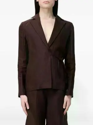 COLMAR Tie-fastening Linen Blazer