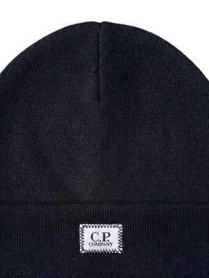 C.P. COMPANY Extrafine-merino Wool Logo-label Beanie