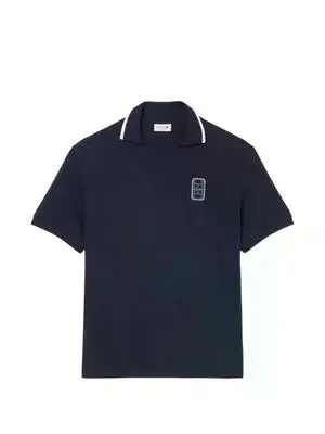 Lacoste Logo-patch V-neck T-shirt