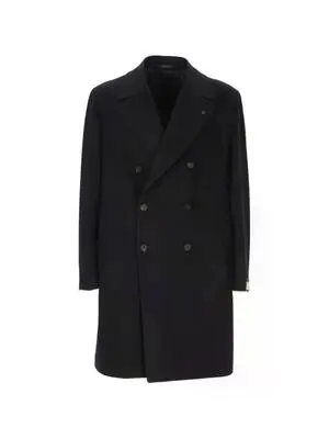 Tagliatore Double-breasted Peak-lapel Coat