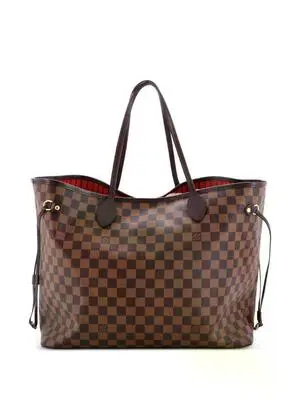LOUIS VUITTON Neverfull Nm Damier Gm Tote Bag - Brown