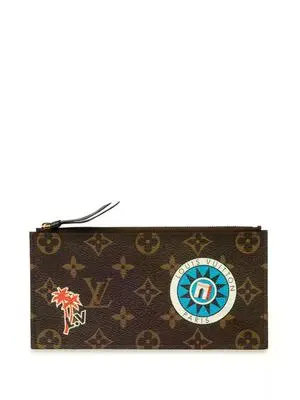 LOUIS VUITTON Monogram World Tour Felicie Insert Zip Pouch - Brown