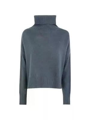 MA'RY'YA Roll-neck Knitted Sweater