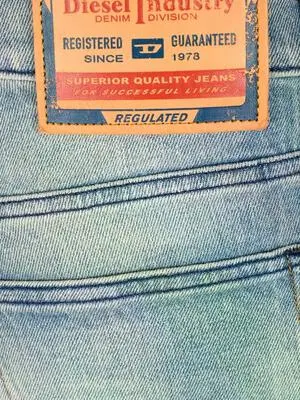 DIESEL® Distressed Faded-effect Jeans