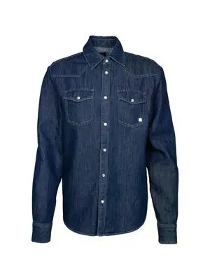 Karl Lagerfeld Western-style Denim Shirt