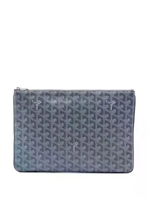 Goyard Senat Mm Clutch Bag - Grey