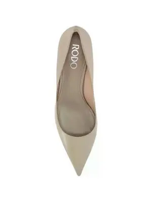 Rodo Leather Pointed-toe Pumps