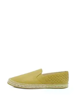 TOD'S Woven Leather Espadrilles