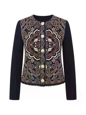 Cara Cara Alesia Bandana-print Jacket