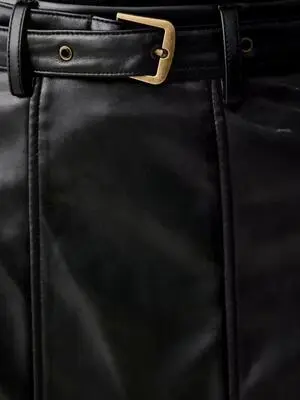 SILVIAN HEACH Belted Panelled Midi Skirt