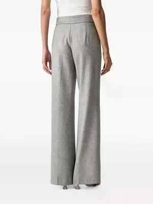 SILVIAN HEACH Logo-plaque Wide-leg Trousers