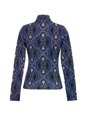 Cara Cara Piper Graphic-print Turtleneck Top