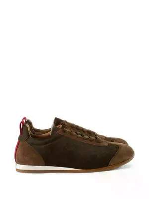 UMA WANG Pony-hair Suede Sneakers