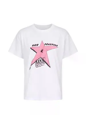 ONETEASPOON Star Tour Graphic T-shirt - White