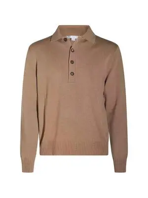 Malo Cashmere Polo Shirt - Neutrals