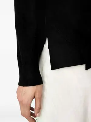 SILVIAN HEACH Valleisi Asymmetric V-neck Sweater
