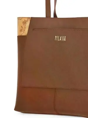 ALVIERO MARTINI 1° CLASSE Geo Classic Panelled Tote Bag